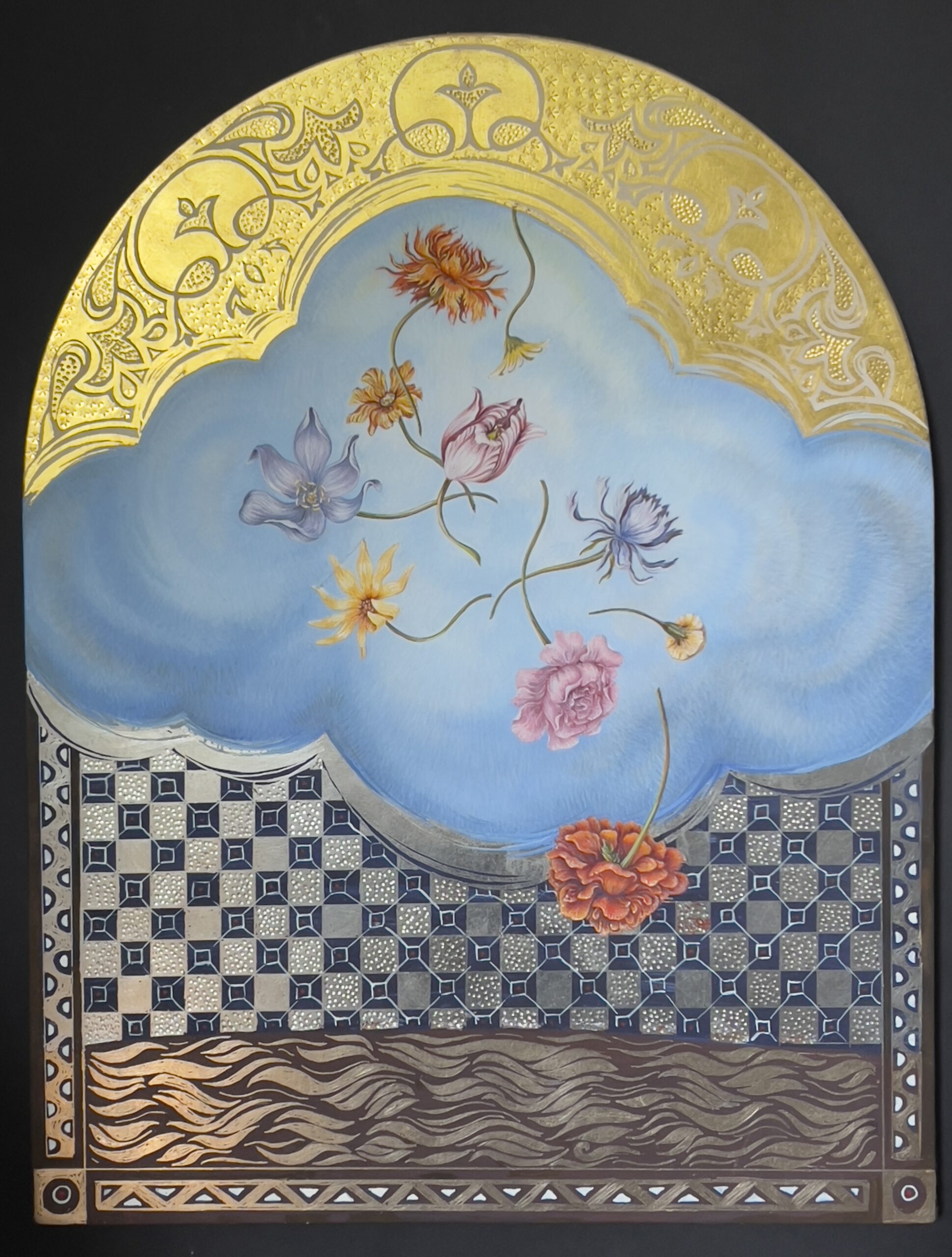 GILDED TEMPERA PANELS | Sylvana Barrett